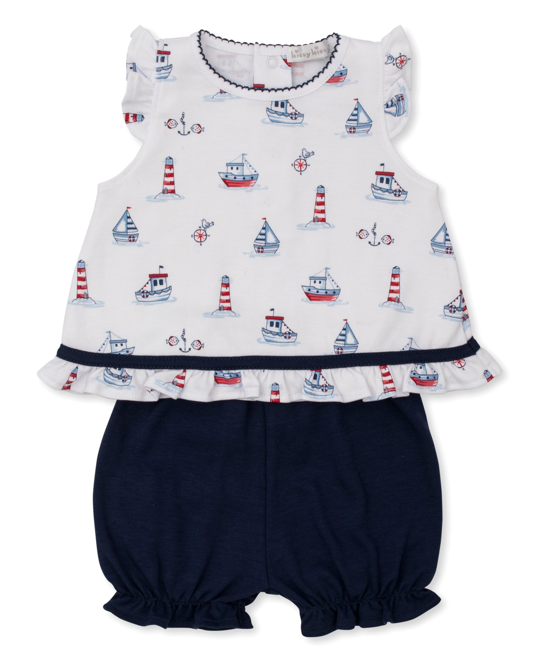 Seas the Day Sunsuit Set - Millie Costal Accents
